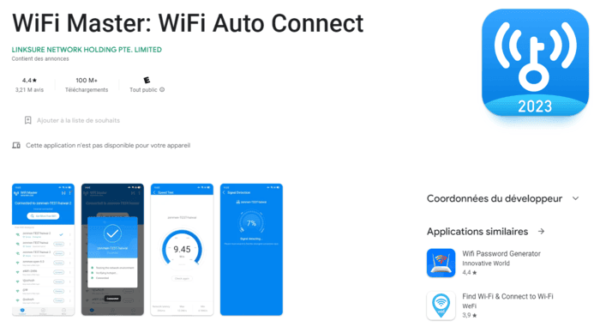 Les 5 meilleures applications pour trouver une connexion WIFI